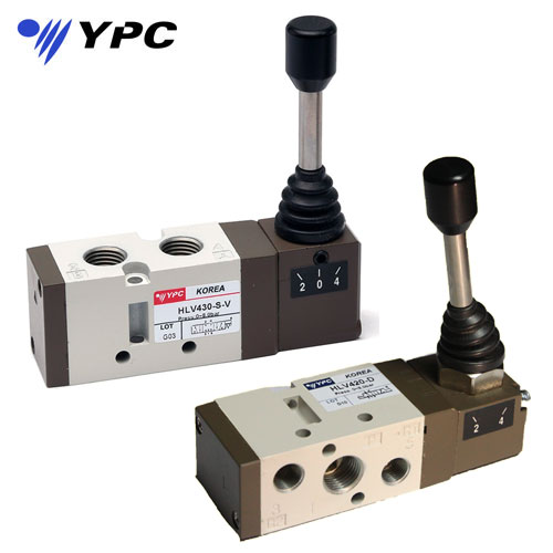 YPC Hand Valve 5/2, 5/3, 3/2HLV Series - Your Engineer 1990