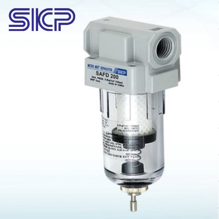 "SKP" Micro Mist Separator, ความละเอียด 0.01micron, SAFD200 / SAFD300 ...