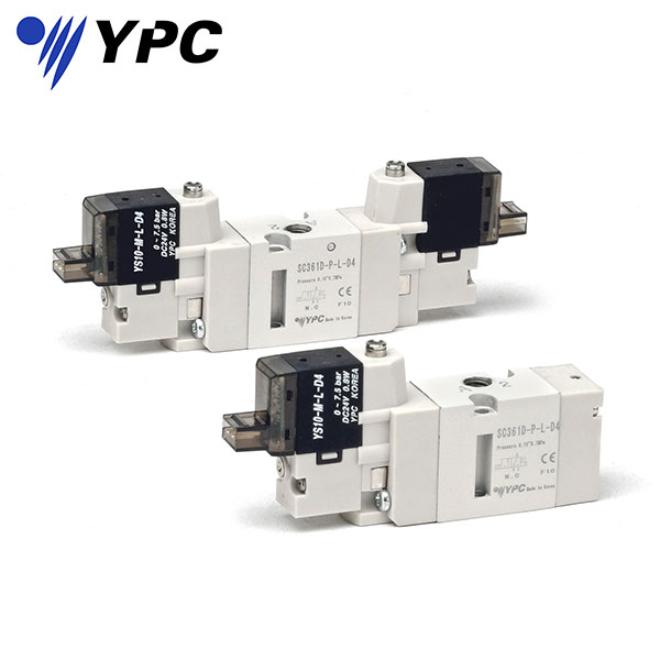 "YPC" 3/2 , 5/2, 5/3 ,Compact Solenoid valve, SC200 / SC300 / SC400 ...